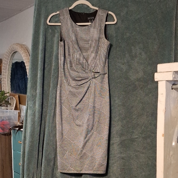 Enfocus Studio | Dresses | Enfocus Studio Black And White Checkered ...